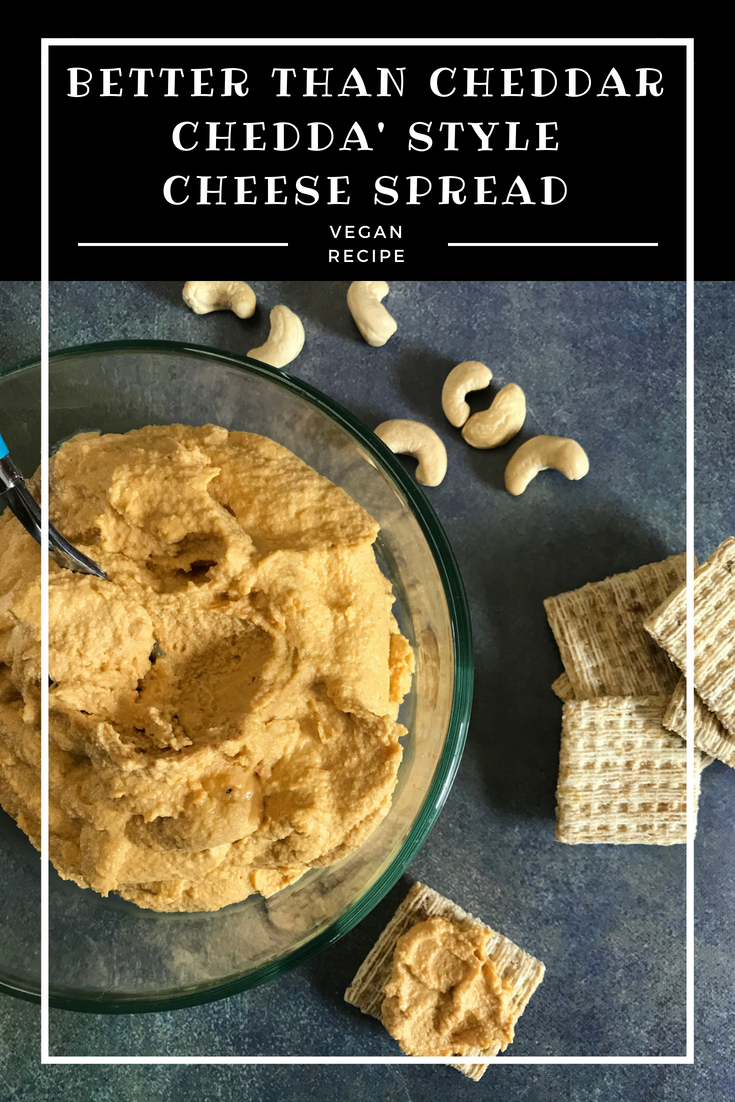 Better than Cheddar Chedda' Cheese Style Spread - VegInspired