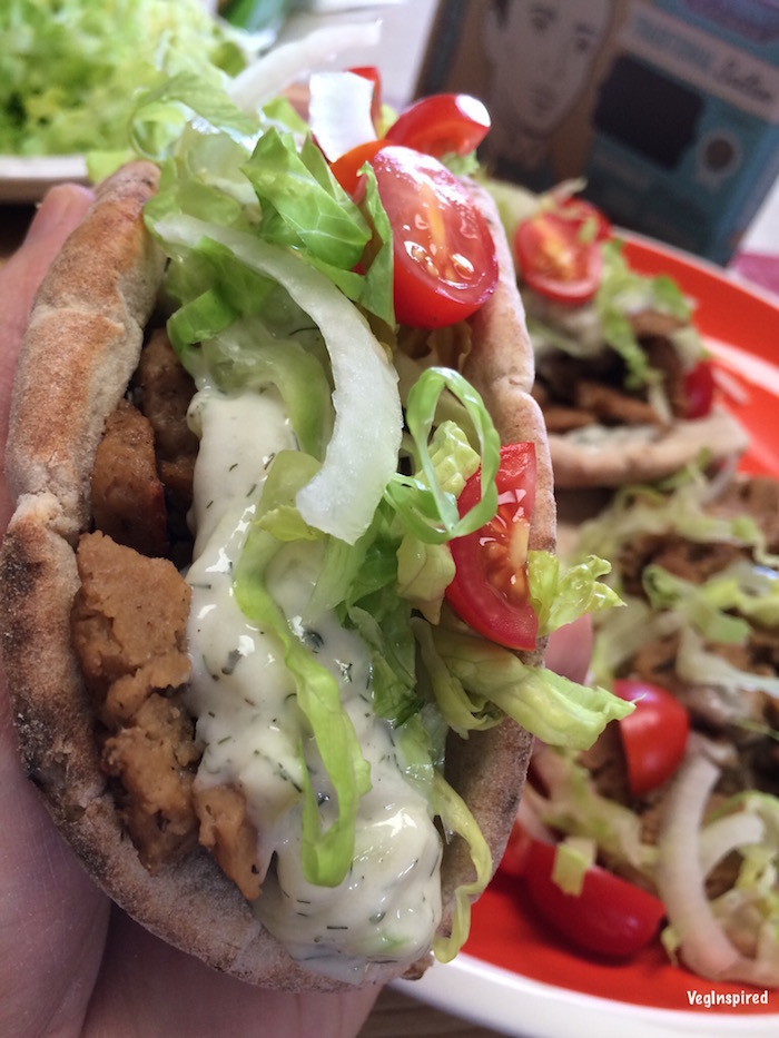Seitan Gyros - VegInspired