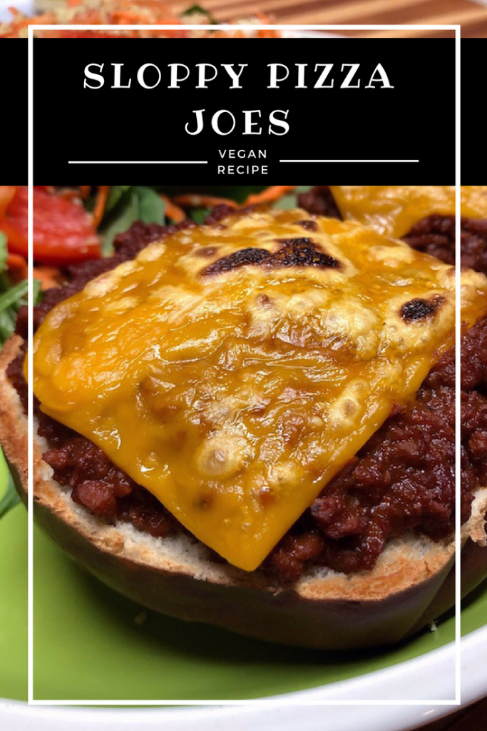 Sloppy Pizza Joes - VegInspired