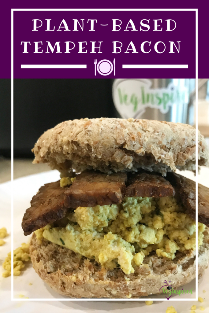 Plant Based Tempeh Bacon - VegInspired