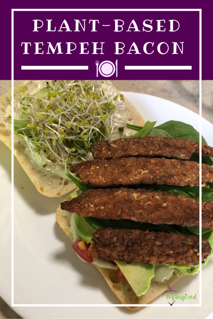 Plant Based Tempeh Bacon - VegInspired